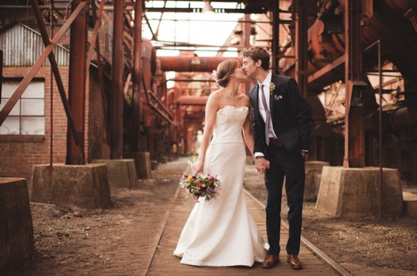 Sloss Furnaces Couple >> Photo of the Day | Emmaline Bride Wedding Blog