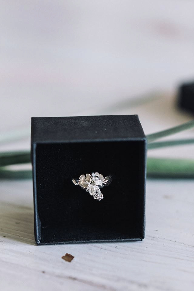 Flower Inspired Rings for Bridesmaid Gifts | Emmaline Bride