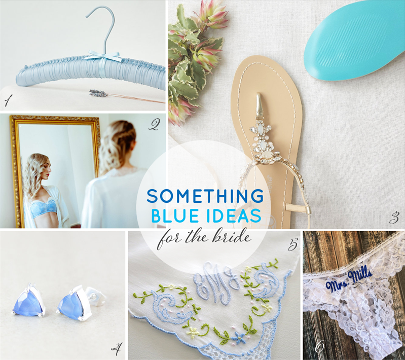 19 Stylish Something Blue Ideas for the Bride | Emmaline Bride Wedding Blog
