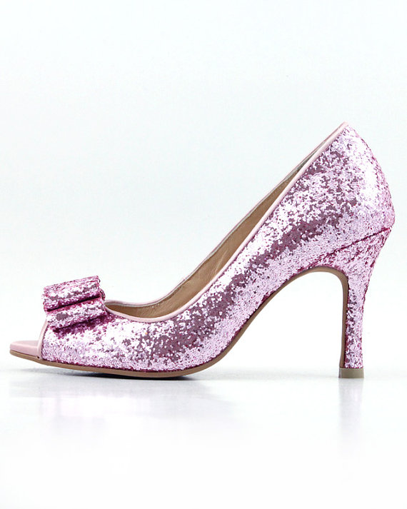 Sparkly Wedding Shoes - Ammie & Joyce | Emmaline Bride