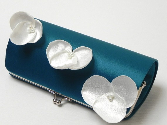 Teal Wedding Accessories - Fallen Sparrow | Emmaline Bride